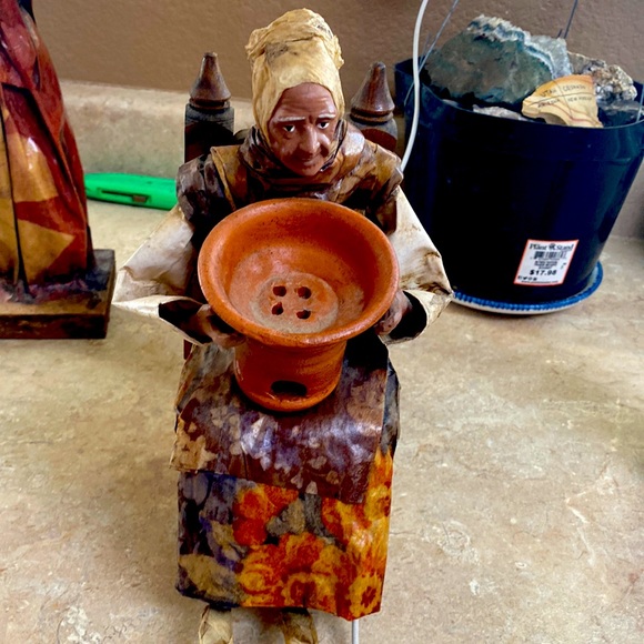 Other | Paper Mache Mexican Americans Or Native Americans | Poshmark